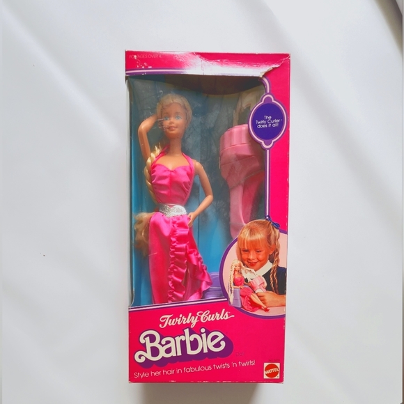 Mattel | Toys | Recalled 982 Twirly Curls Barbie Nib Rare Collectible ...